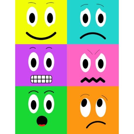 Dado de las emociones con 6 emociones Dado emociones - Tienda On Line